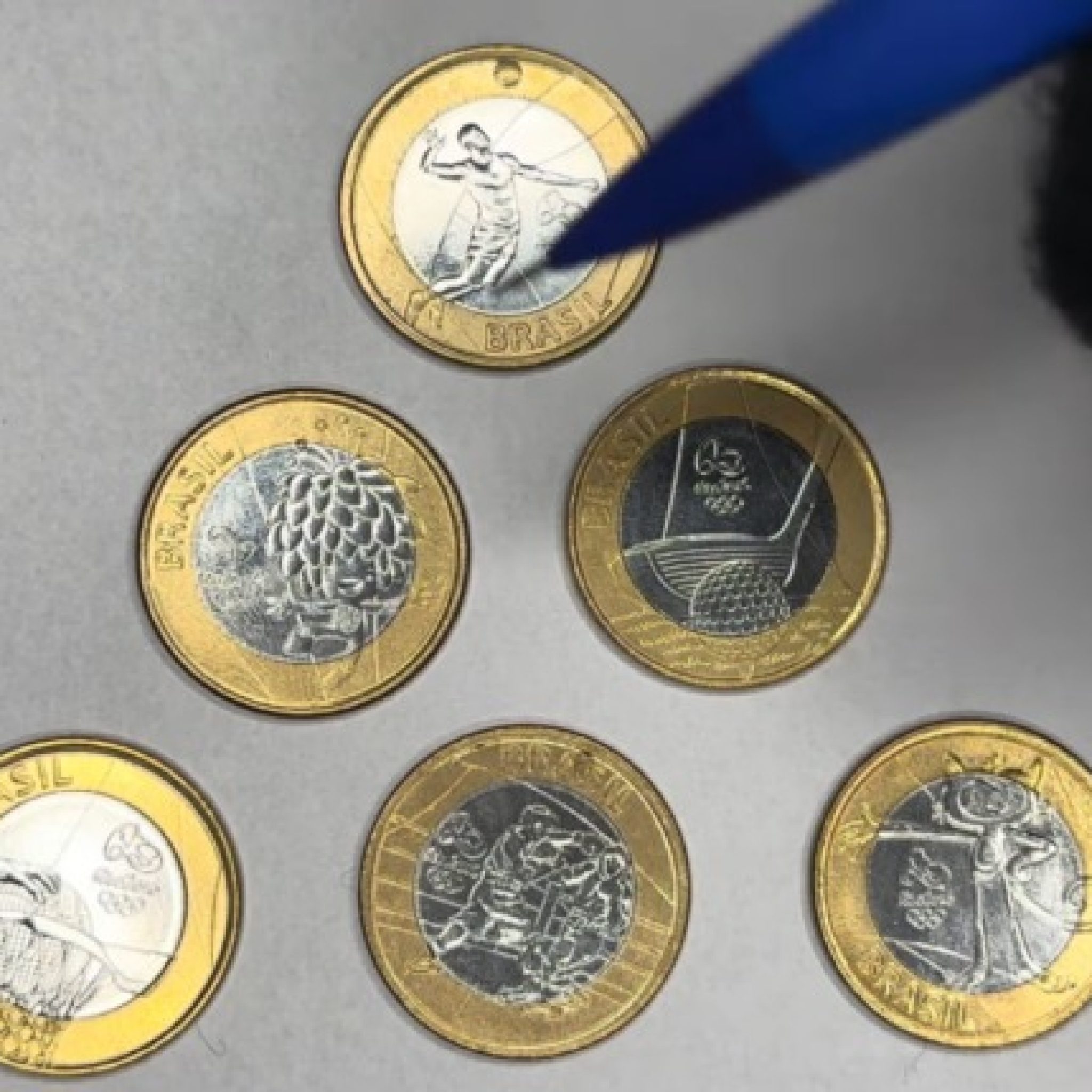 Quase R$5MIL: conheça as 6 moedas raras de 1 Real das OLIMPÍADAS mais ...