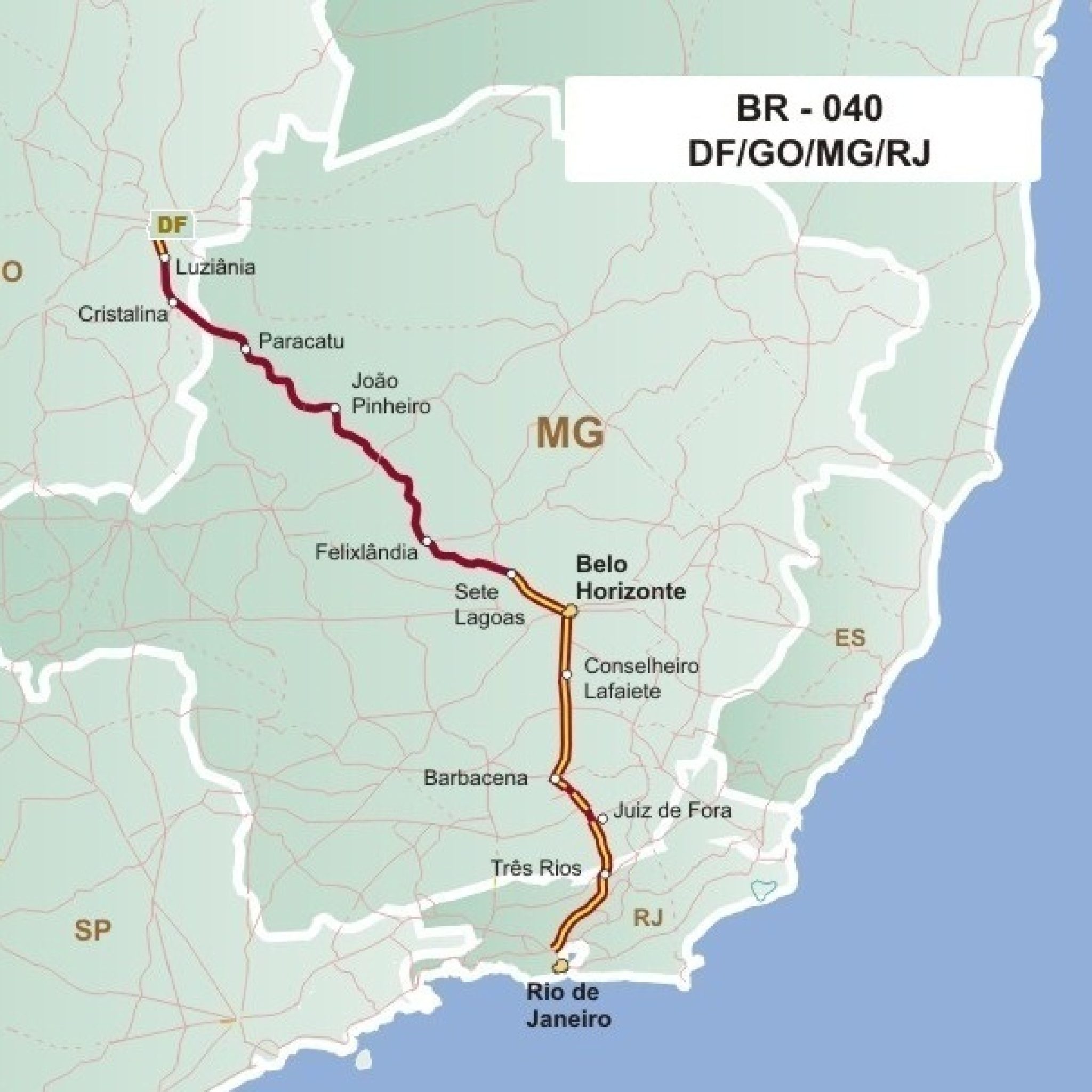 BR-040: conheça as curiosidades sobre a Rodovia Histórica - Correio de ...