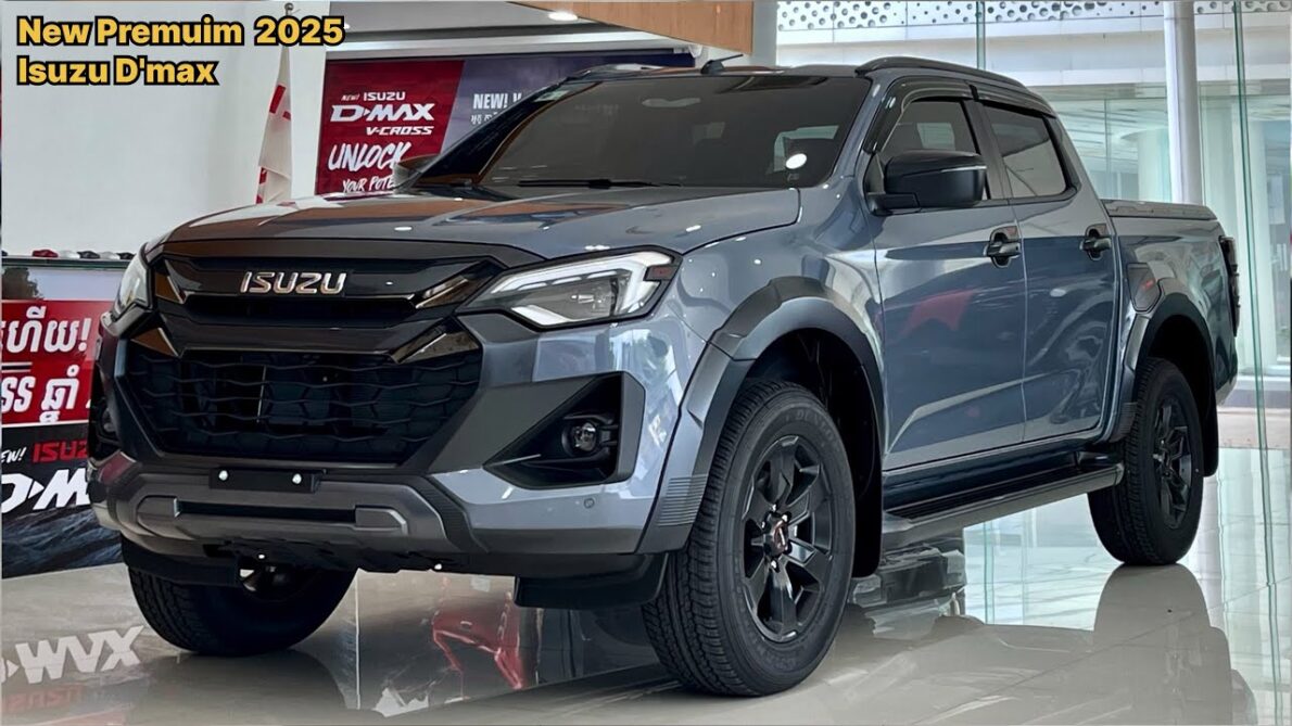Isuzu D-Max 2025 chega para desafiar a Hilux! Nova picape japonesa ...