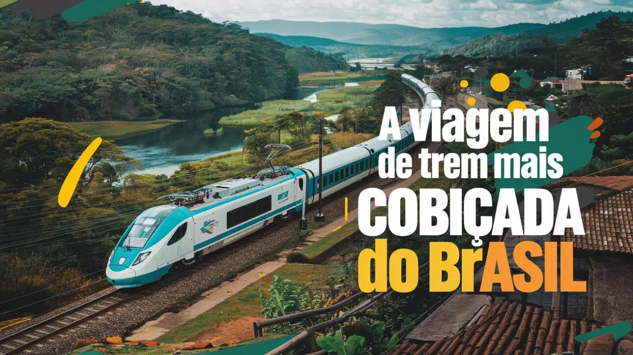 Turismo na estrada de ferro! Trem tem passeio turístico com 27 cidades e se torna um dos ...