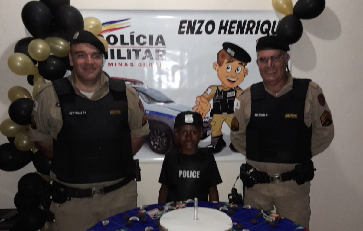 O pequeno Enzo Henrique teve um aniversário inesquecível - Correio de Minas