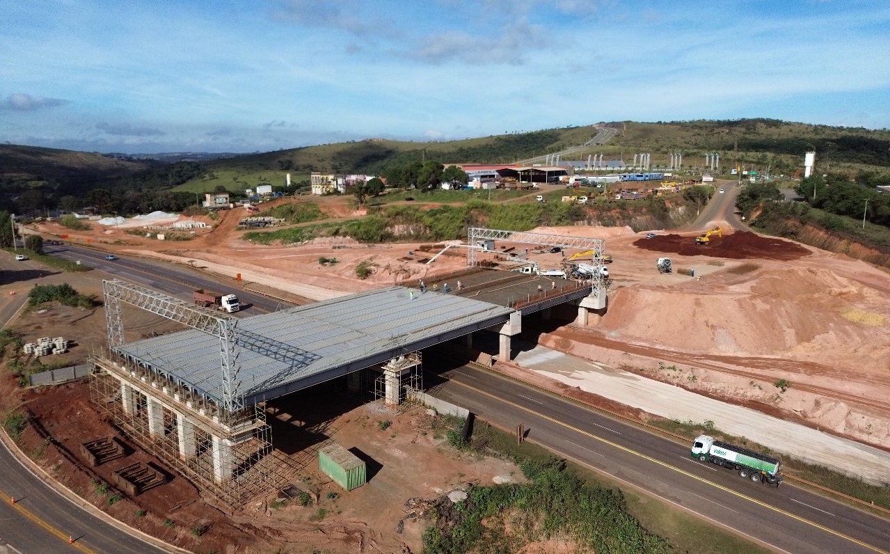 Agora Vai! Viaduto Norte sobre a BR 040 entra em nova fase com ...