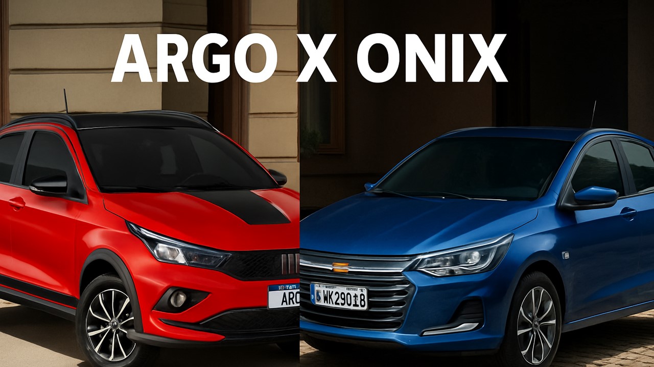 Carro popular barato? Chevrolet Onix ou Fiat Argo: Descubra qual hatch ...