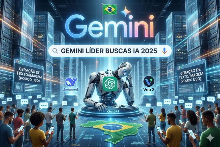 IA em 2025: Gemini domina buscas do Google, deixa ChatGPT fora do top ...
