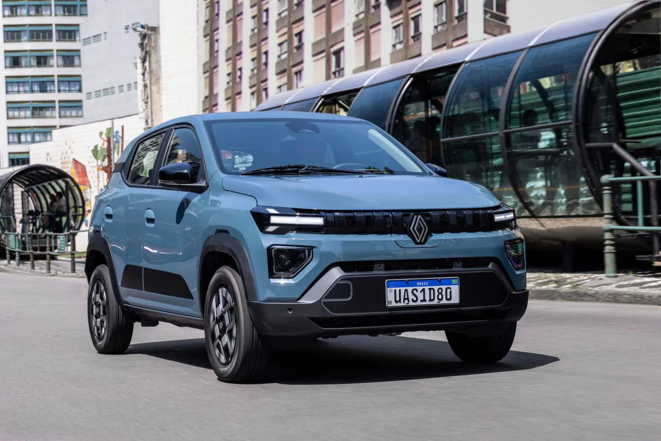 Renault Kwid E-Tech é o carro automático mais barato do Brasil em 2026 ...